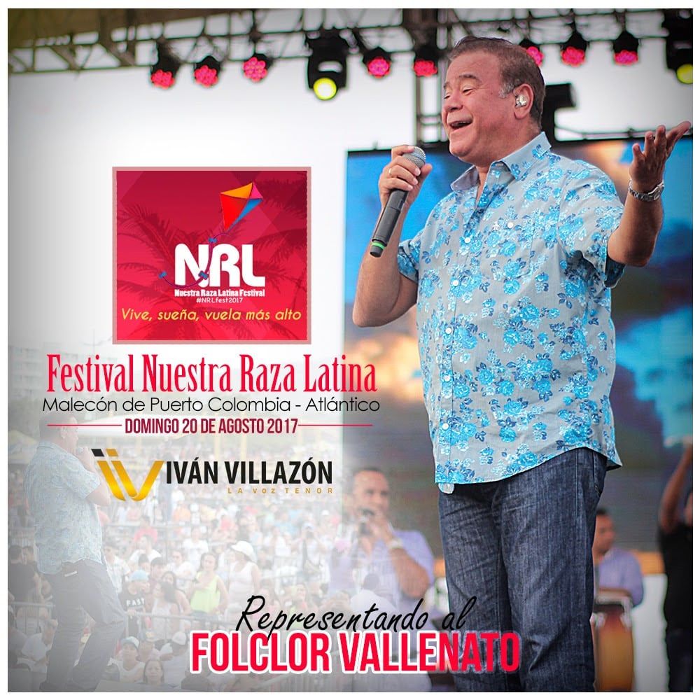Iván Villazón, representa al folclor vallenato en el Festival Nuestra ...