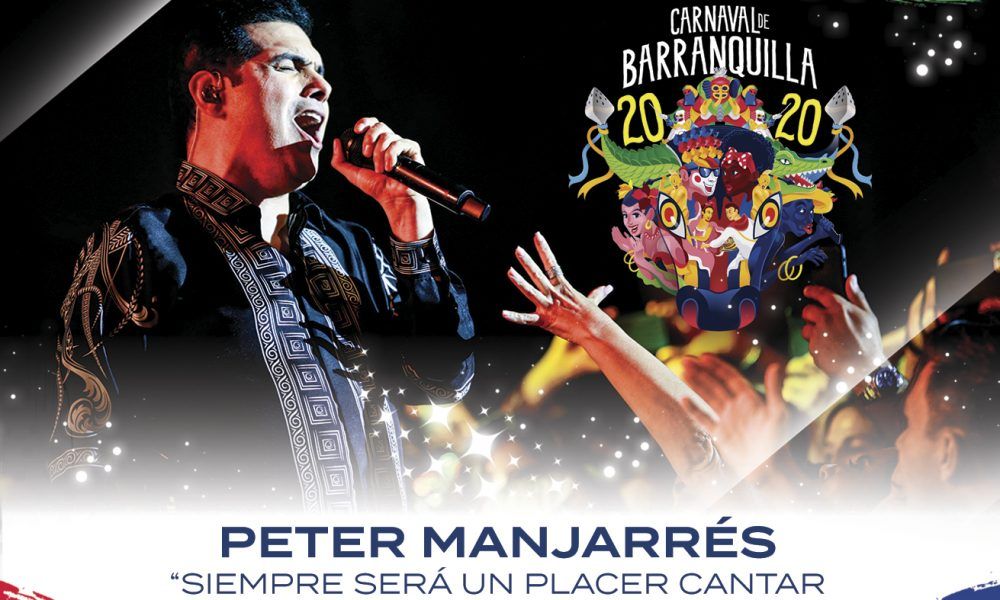 Peter Manjarrés: "Siempre será un placer cantar en Carnavales ...
